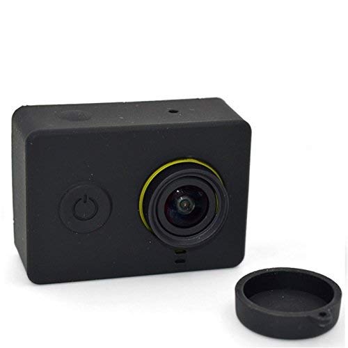 Protective Case + Lens Cap Compatible with Xiaomi Yi Action Camera ...